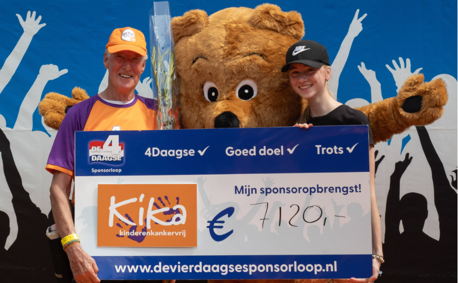 Bedankt voor een onvergetelijke Vierdaagse Sponsorloop!